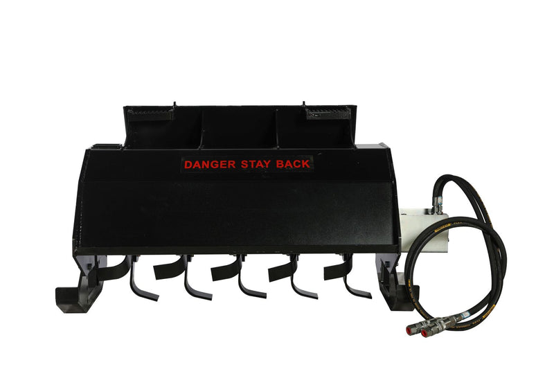 72" Skid Steer Bi-Directional Rotary Tiller – LANDY