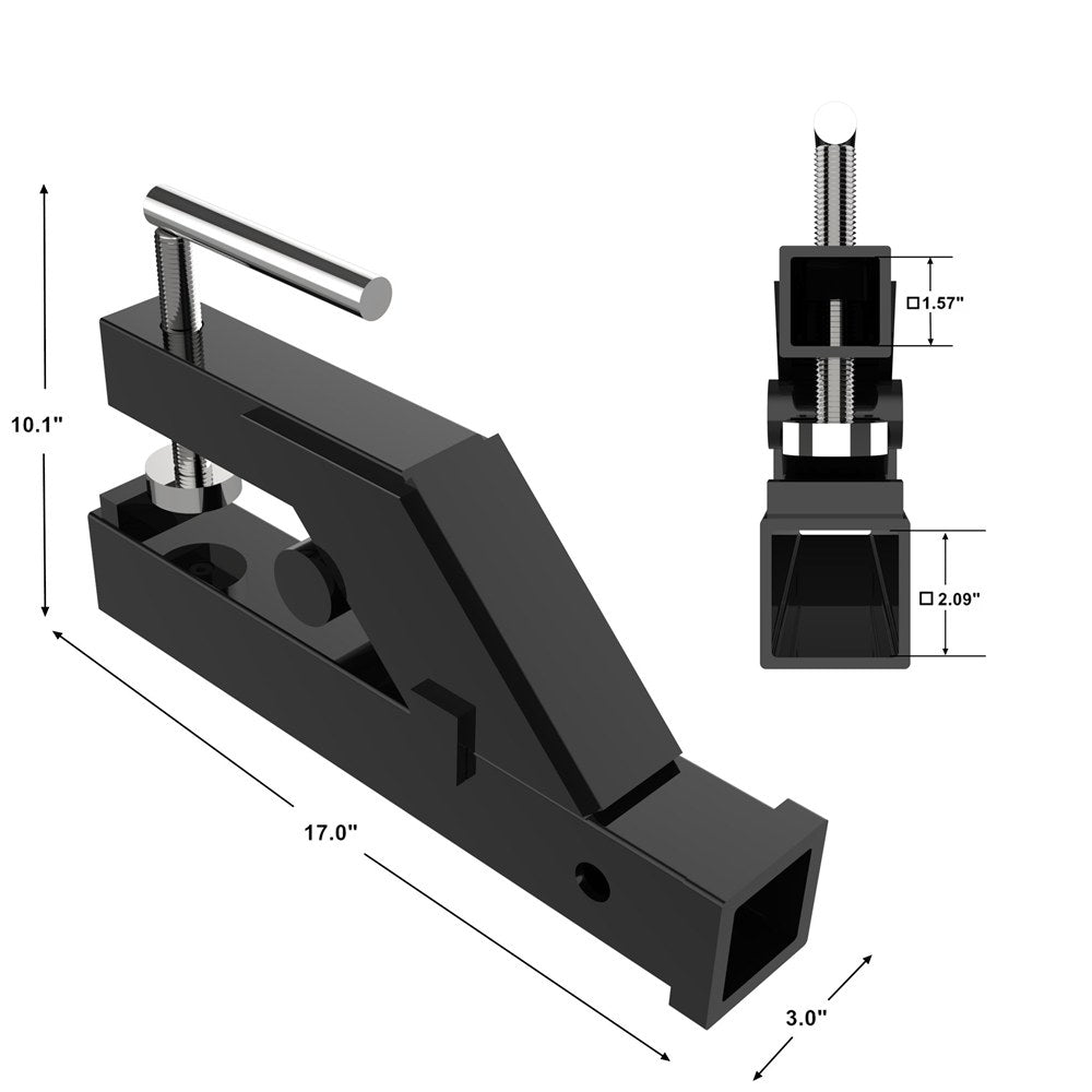 Clamp-on Bucket Hitch Receiver – LANDY