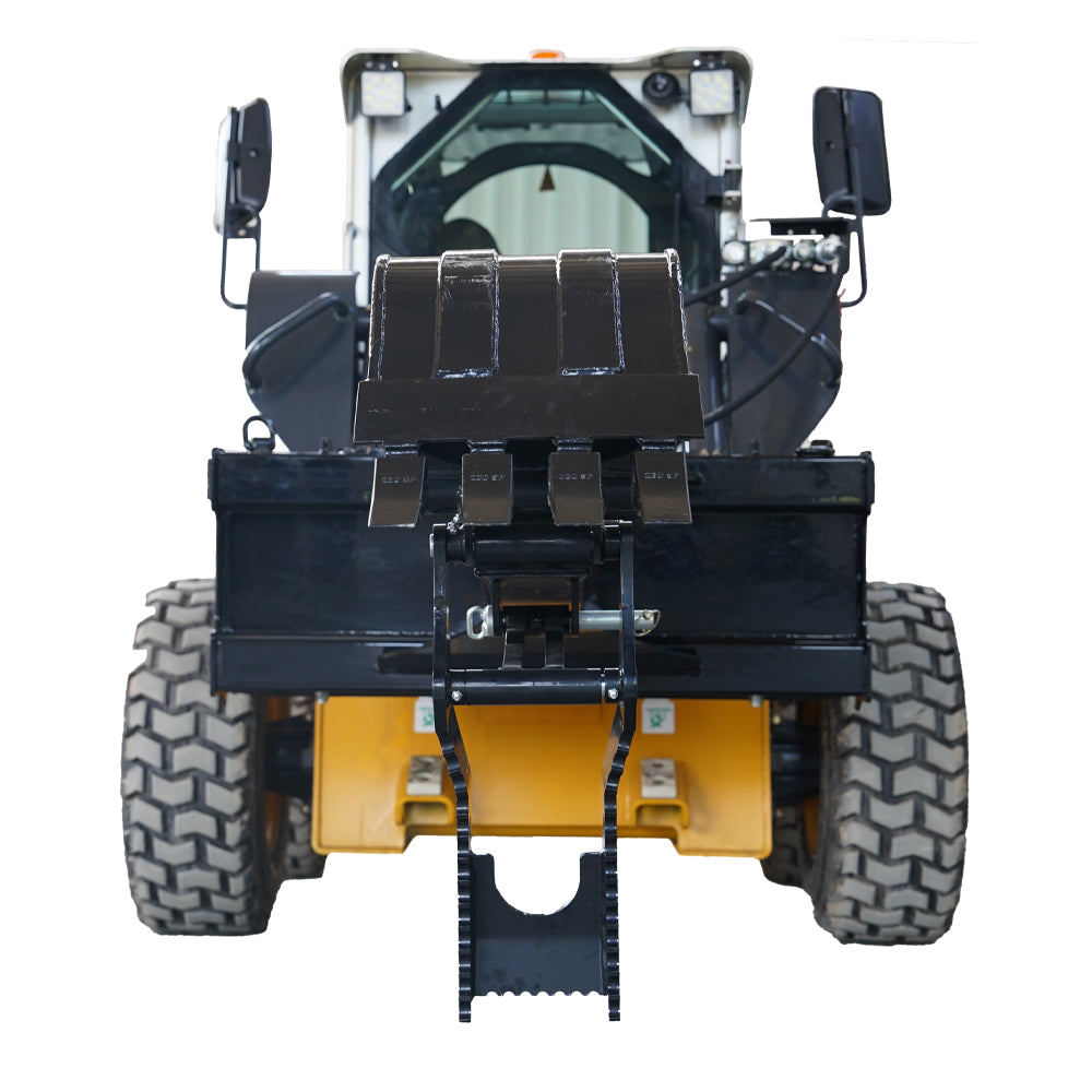 Skid Steer Backhoe Digger Bucket Attachment with 15" Bucket, Universal ...