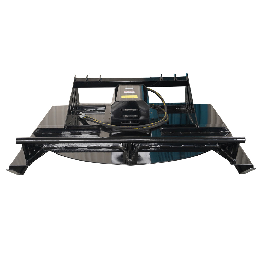 72" Skid Steer Brush Cutter - Hydraulic Brush Hog Mower,Heavy Brush Cu ...