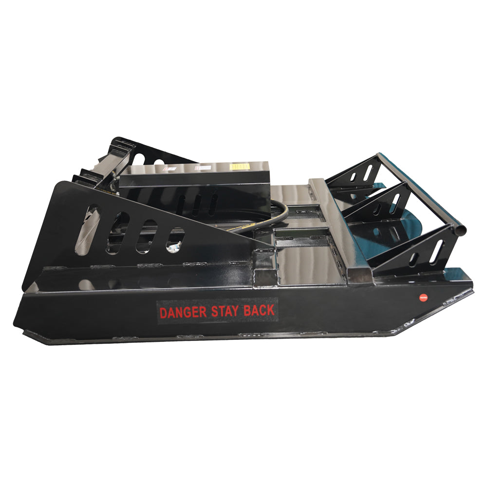 Landy Attachments 72" Skid Steer Hydraulic Heavy Duty Brush Cutter,Bru ...