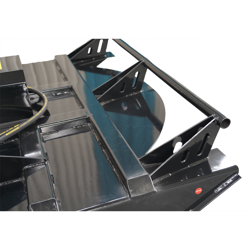 Landy Attachments 72" Skid Steer Hydraulic Heavy Duty Brush Cutter,Bru ...