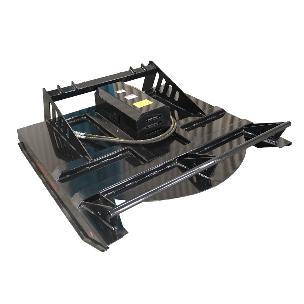 Landy Attachments 72" Skid Steer Hydraulic Heavy Duty Brush Cutter,Bru ...