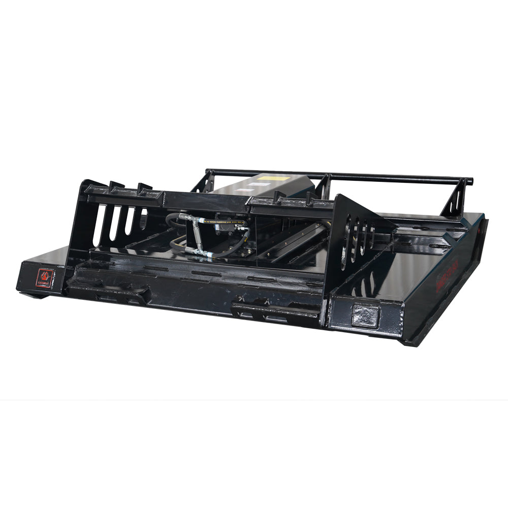 Landy Attachments 72" Skid Steer Hydraulic Heavy Duty Brush Cutter,Bru ...