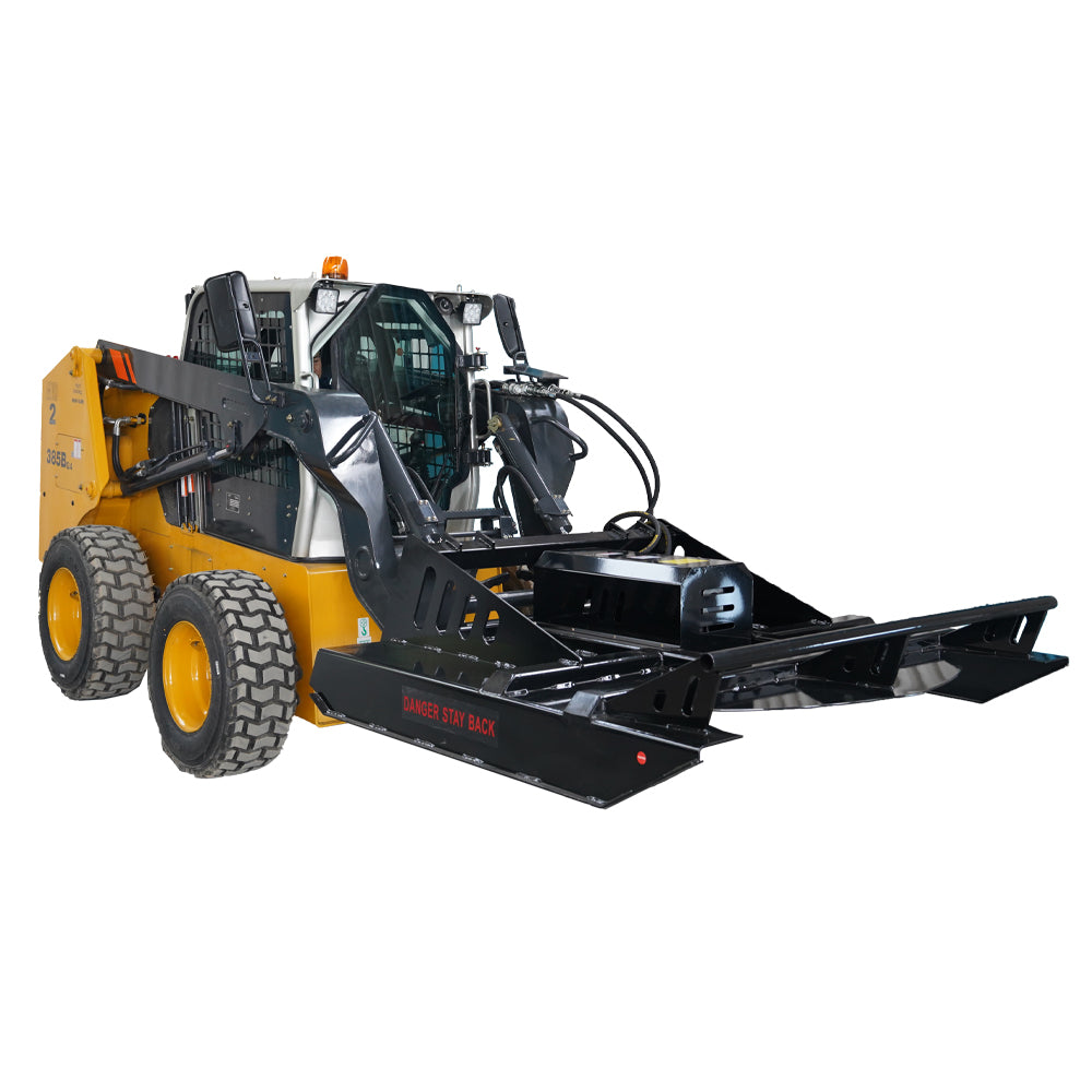 Landy Attachments 72" Skid Steer Hydraulic Heavy Duty Brush Cutter,Bru ...