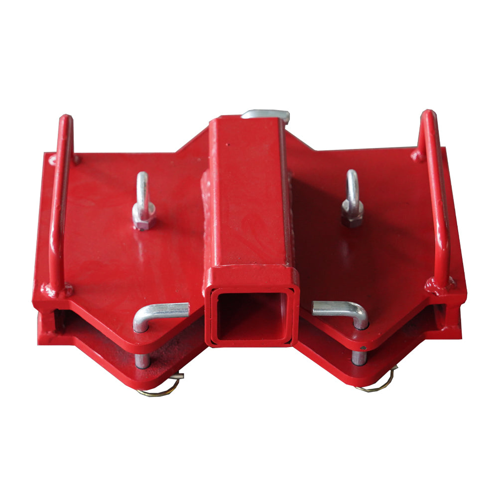 Landy Attachments 2" Dual Forklift Hitch Receiver Aadpter – LANDY