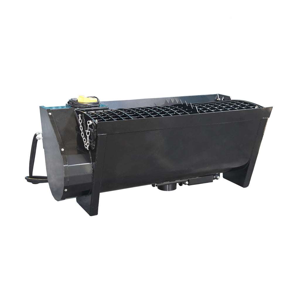Skid Steer Concrete Mixer Bucket Attachment, Universal Quick tach Moun ...