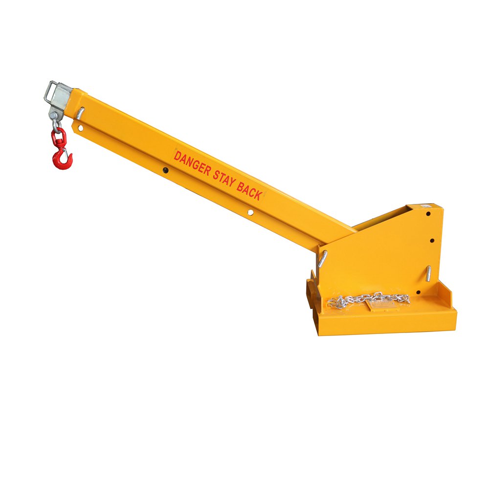 Fork Mounted Telescoping Crane Jib Boom, Forklift Jib Boom Crane, Adju ...